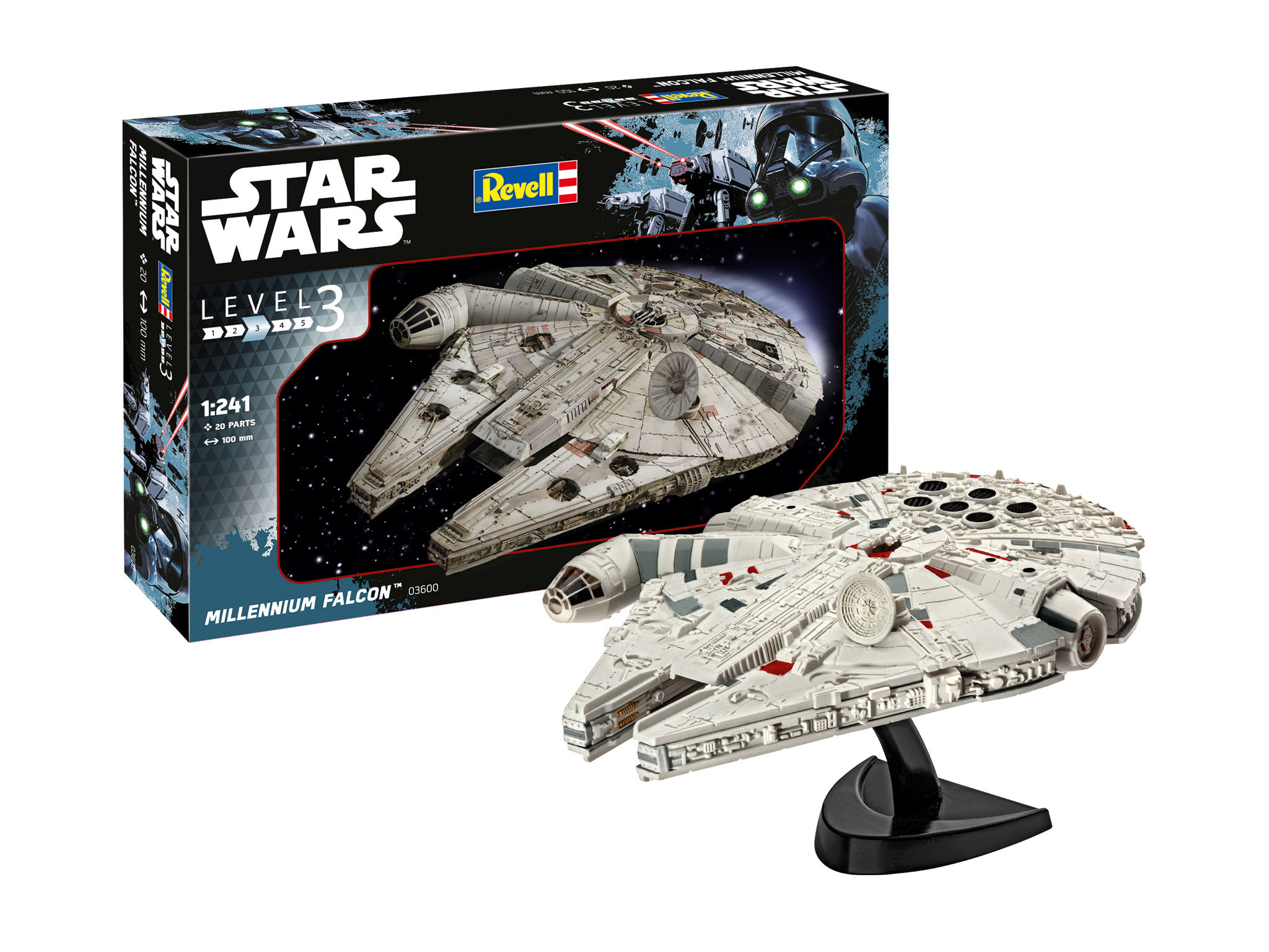 1:241 Revell 03600 Star Wars Millennium Falcon