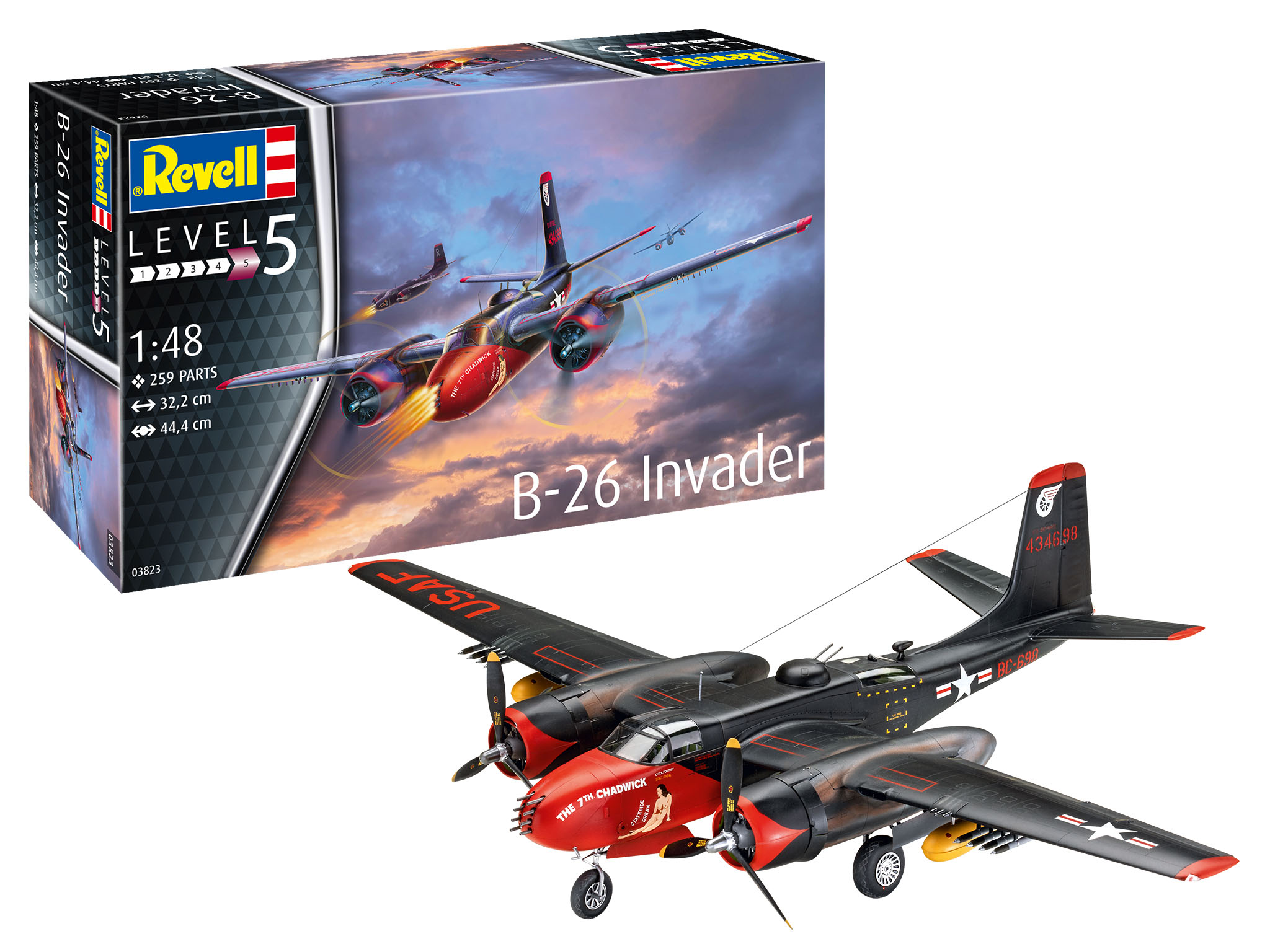 1:48 Revell 03823 B-26C Invader Plane