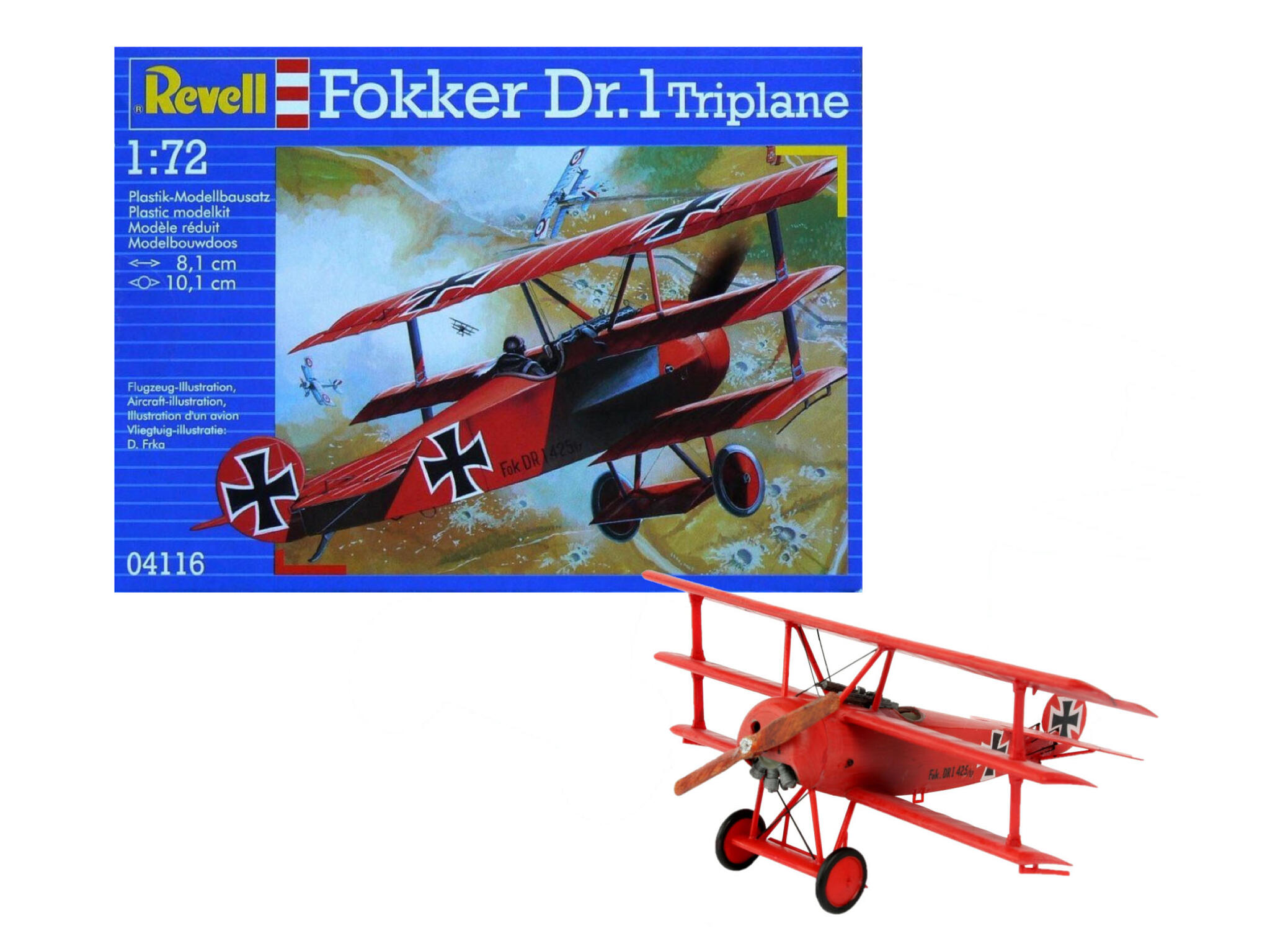 1:72 Revell 04116 Fokker DR.iplane