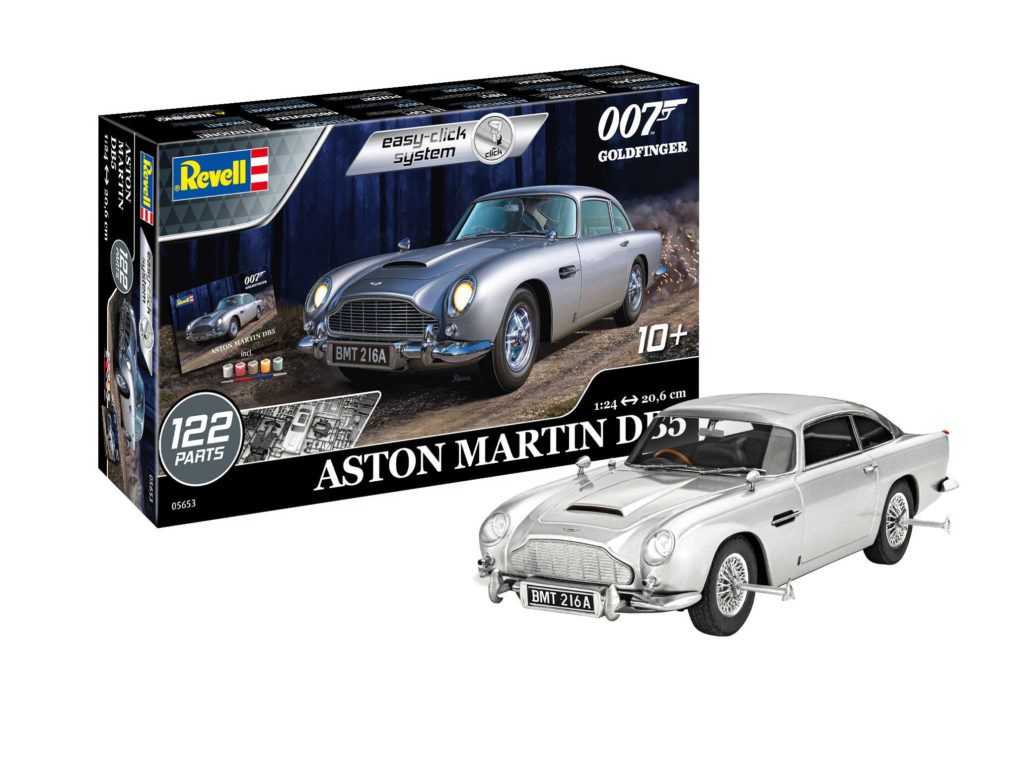 1:24 Revell 05653 James Bond 007 - Aston Martin DB5 - Easy-Click ...