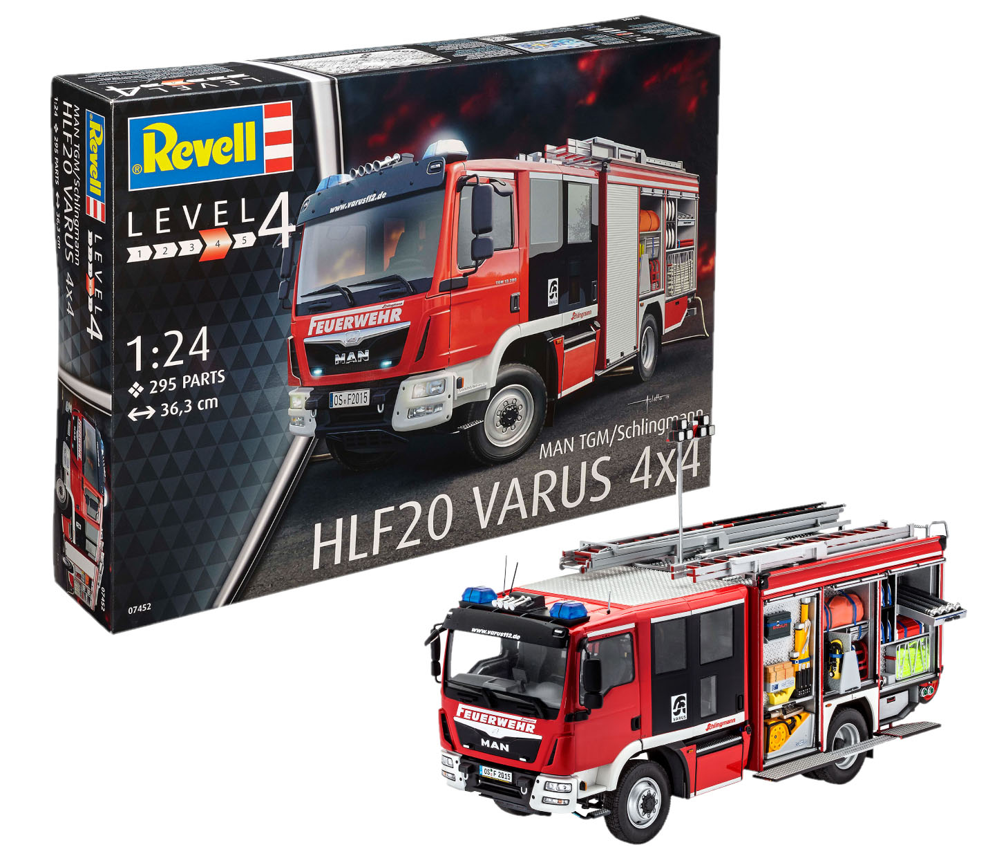 1:24 Revell 07452 Schlingmann HLF 20 VARUS 4x4 Fire Truck bestellen?