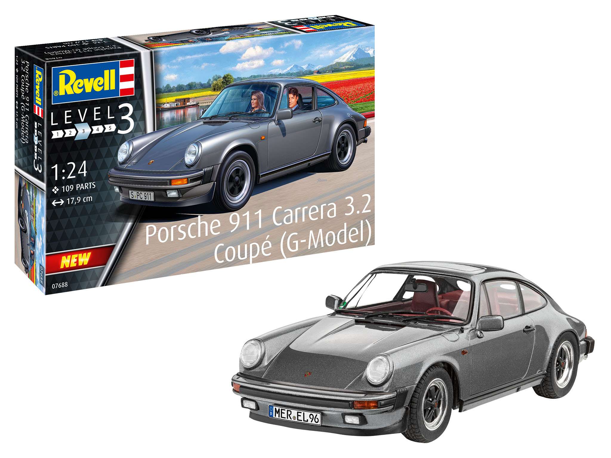 1:24 Revell 07688 Porsche 911 G Model Coupé Car