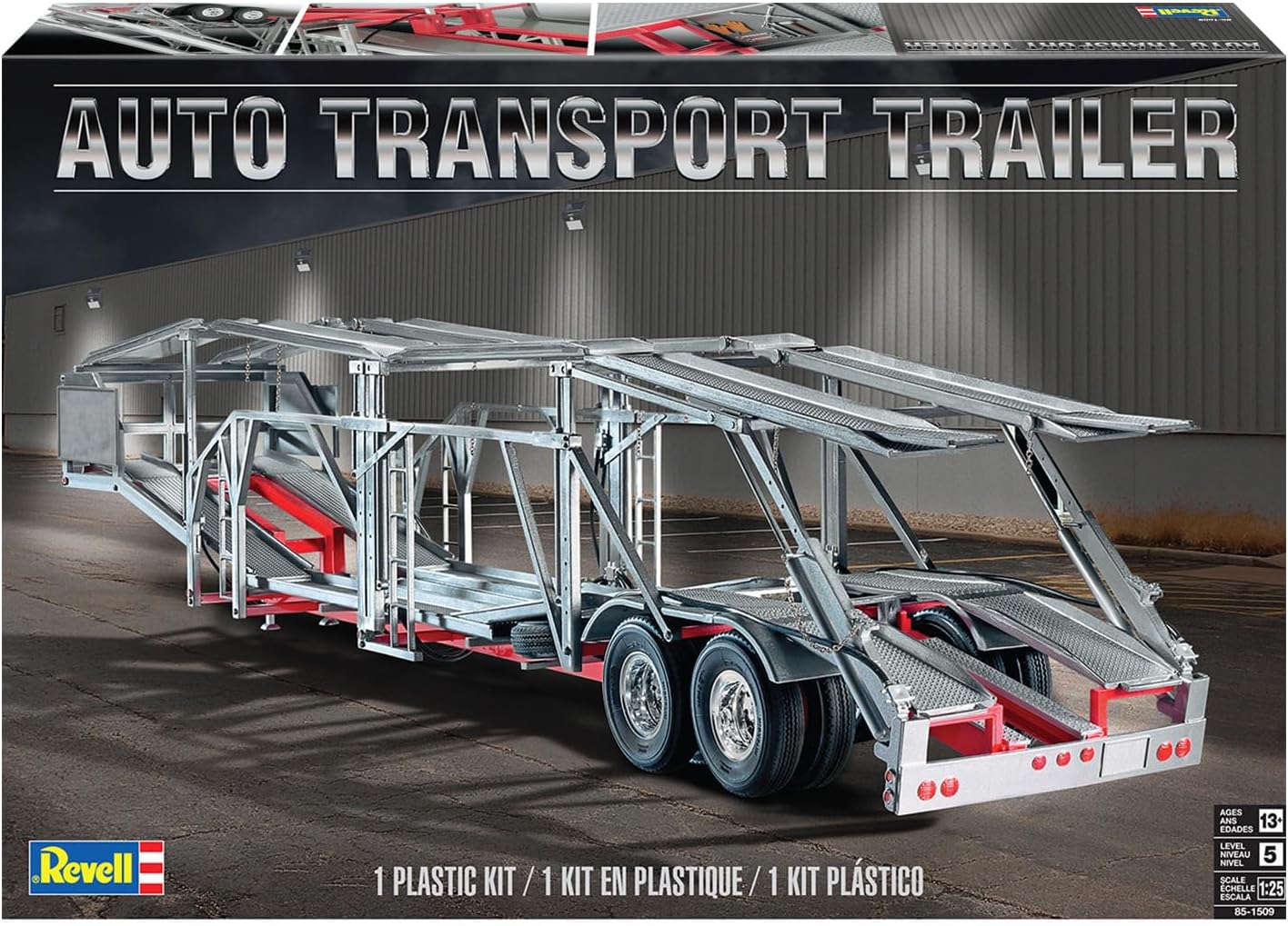1 25 Scale Plastic Model Car Haulers AMT 1106 1/25 Wilson Livestock