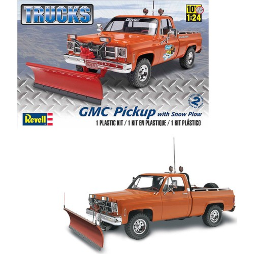1:24 Revell 17222 GMC Pickup w/ Snow Plow