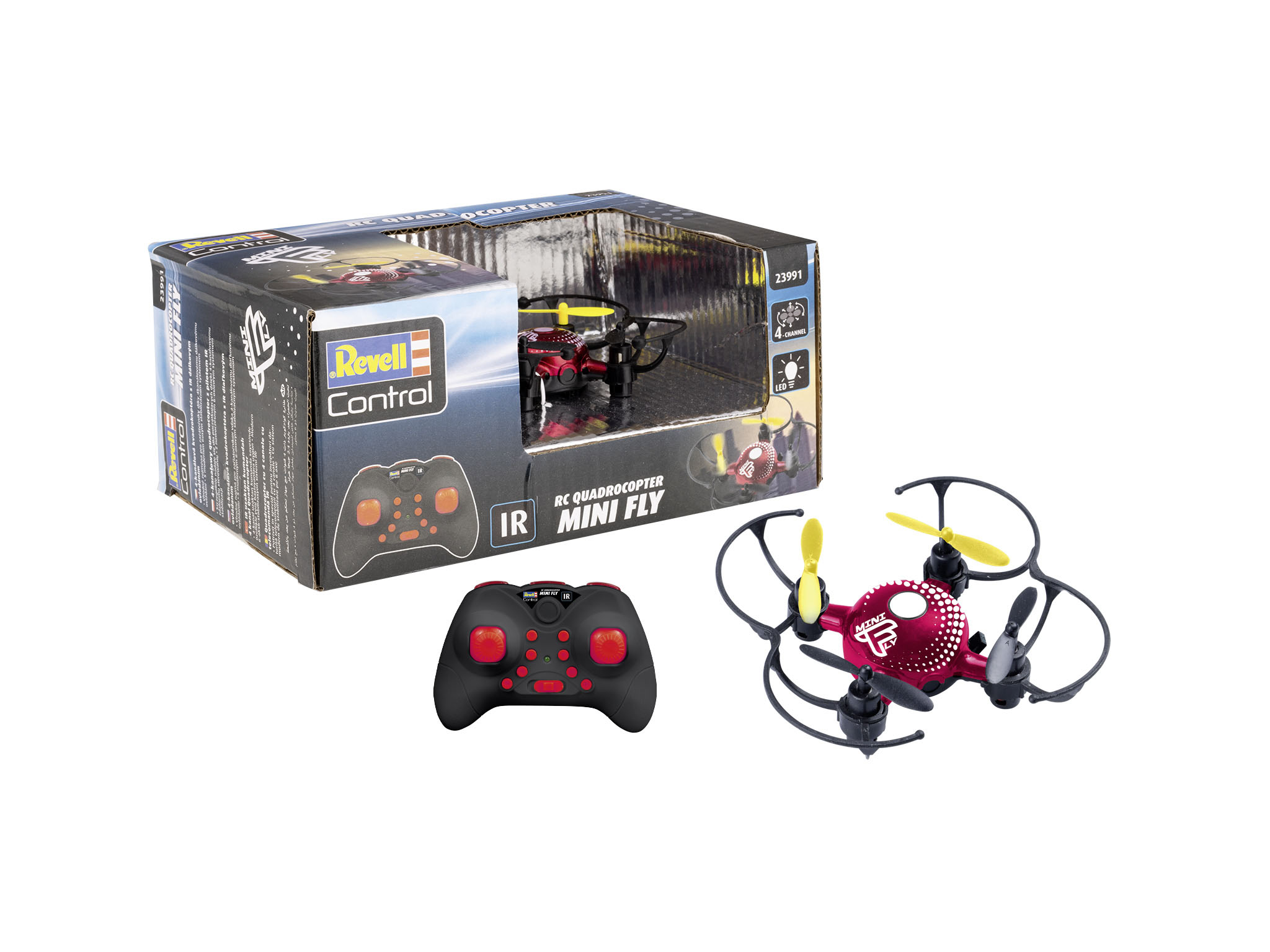 Revell 23991 RC Quadrocopter Mini Fly - 8 cm - Afstandsbediening