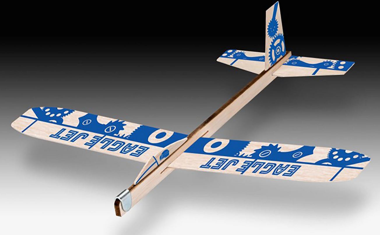 Revell 24328 Flying Action Balsa Birds - Blue