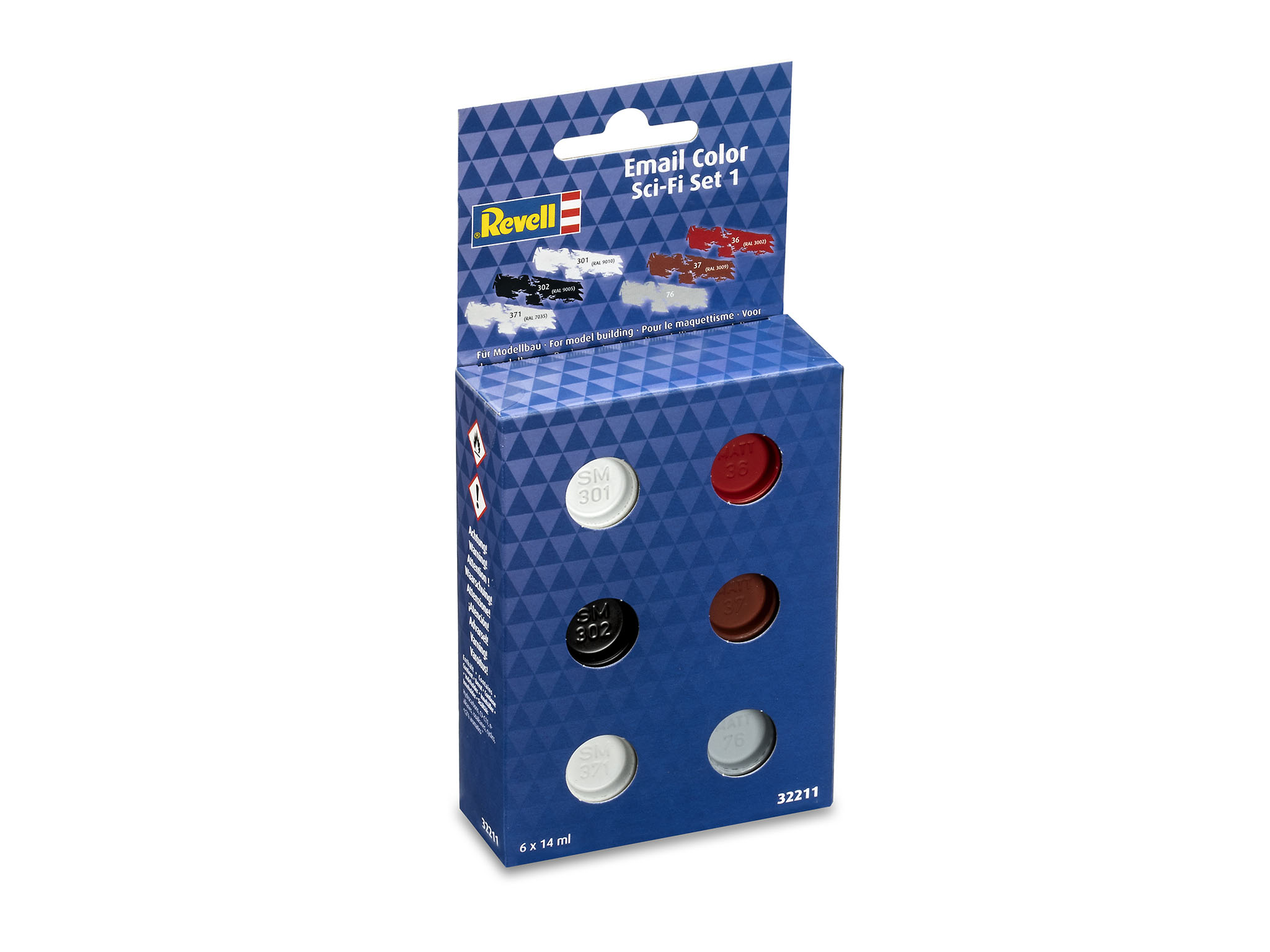 Sci-Fi Colors Paint Set - 6x14ml - Revell