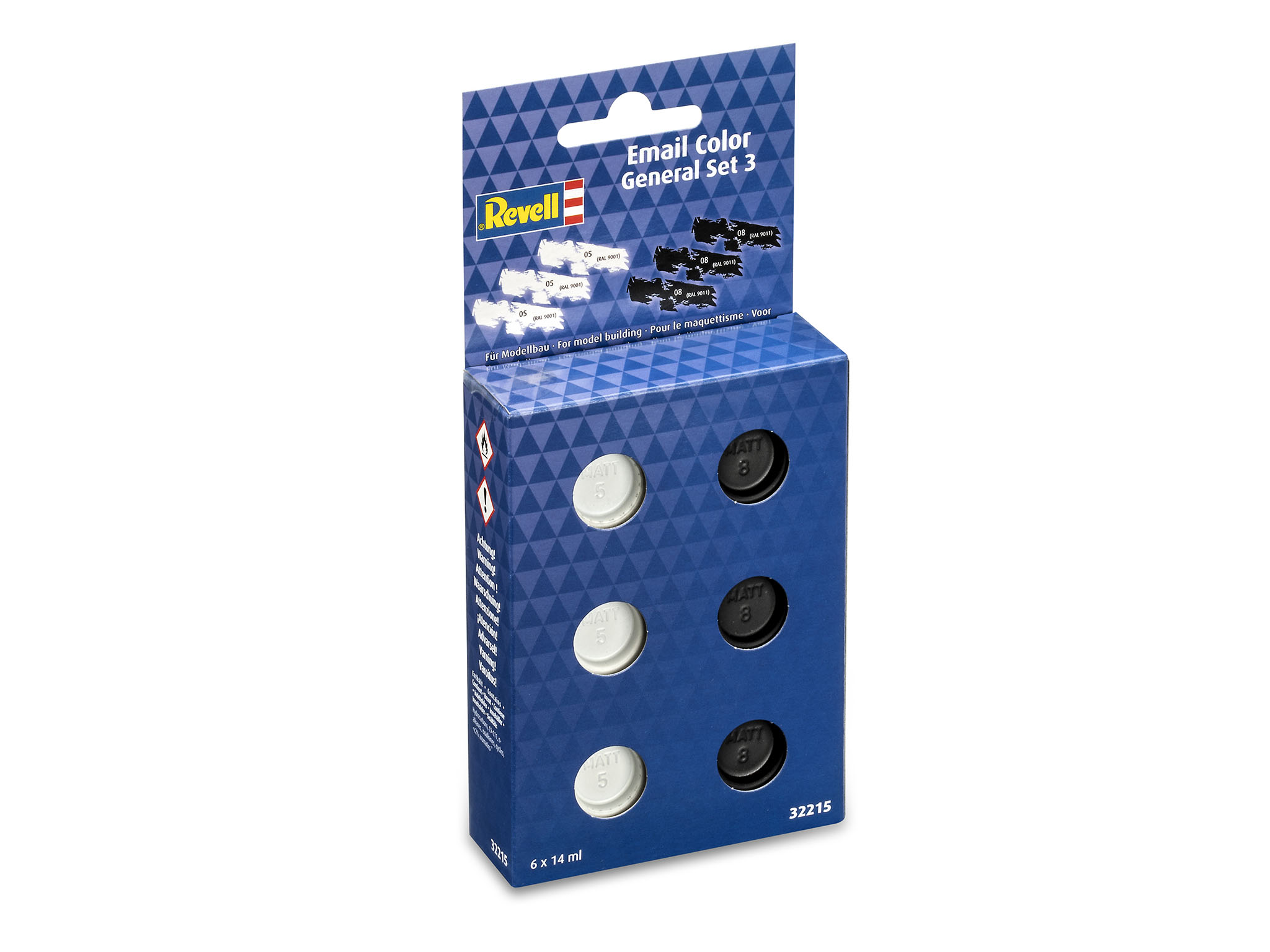 Matte Verfkleuren Basisset - 6x14ml - Revell