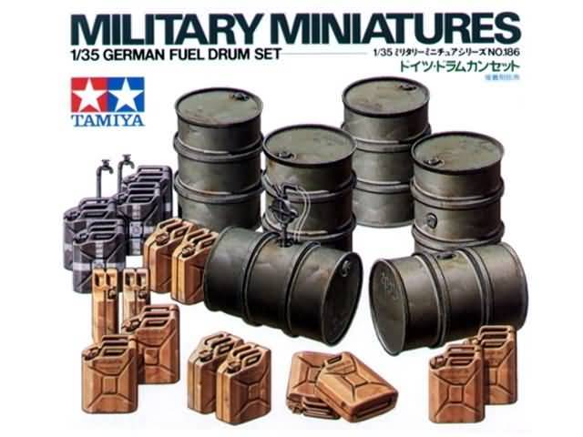 1:35 Tamiya 35026 Jerrycans and Drums bestellen? | Most-Models.com
