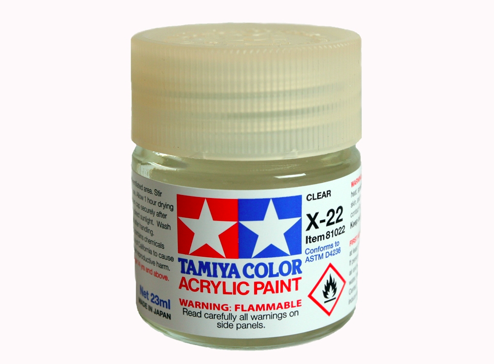 Tamiya X-22 Clear Varnish - Gloss - Acryl - 23ml