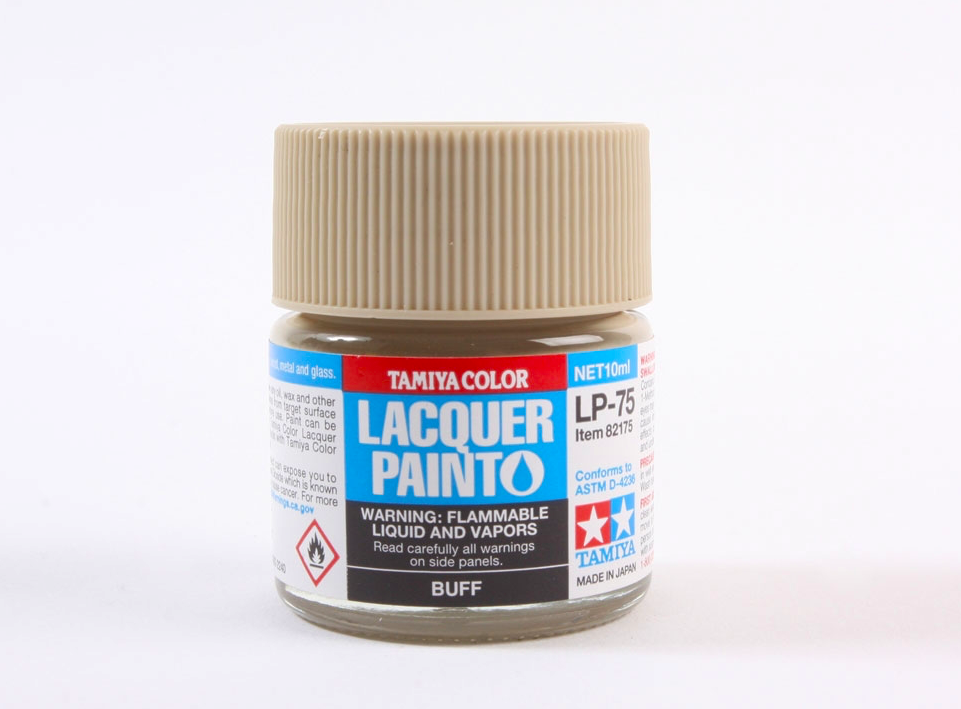 Tamiya LP-75 Buff - Matt - Lacquer Paint - 10ml