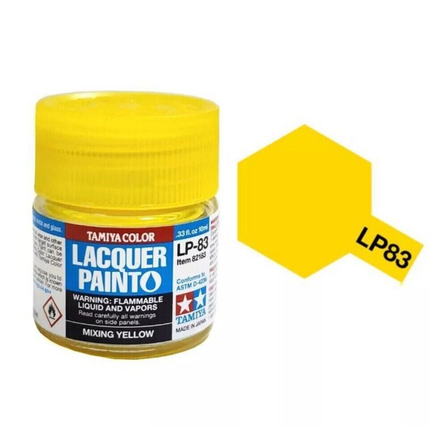 Tamiya LP-83 Mixing Yellow - Lacquer Paint - 10ml