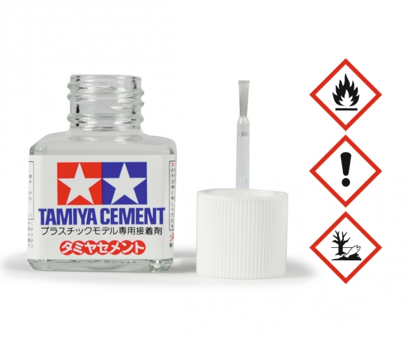 Tamiya 87003 Cement with Brush - Glue - Bottle for sale!
