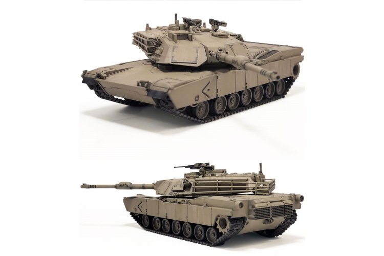 M1 Abrams USMC M1A1 Tank - Academy - 1:72 Modelbouw