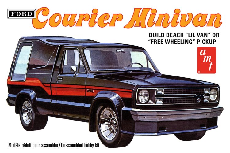 AMT 1210: Ford Courier Minivan - Amerikaanse Klassieker