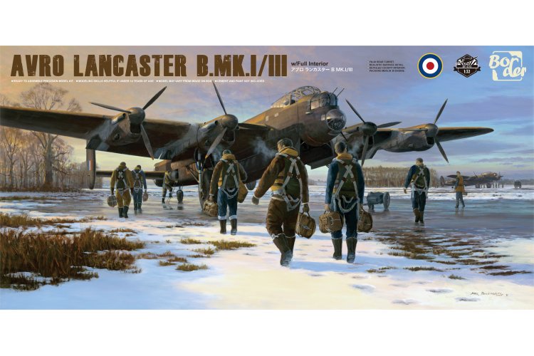 1:32 Border Model BF010 Avro Lancaster B.Mk.I/III - Full Interior