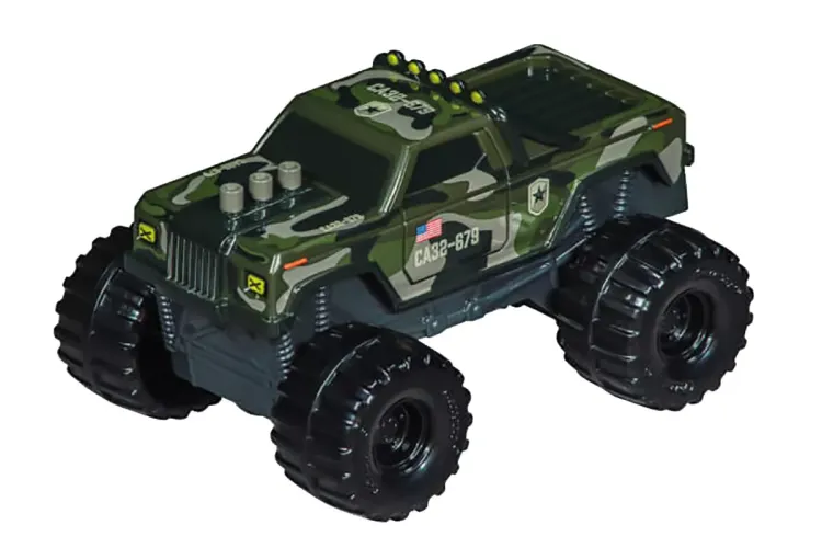 Monster Truck Camouflage Green - 1:64 Key Racer Carrera