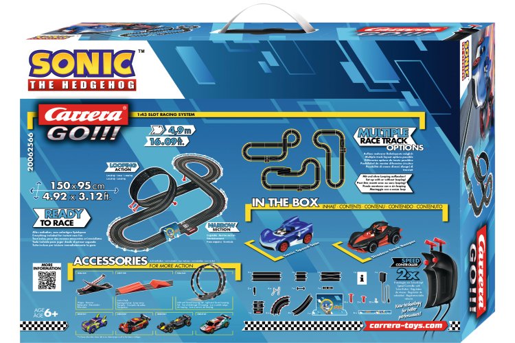 Carrera GO!!! Sonic the Hedgehog 4.9 - Racebaan
