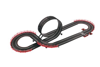 Carrera GO!!! GT Powerplay Ford Mustang vs Ferrari 296 GT3 Racebaan