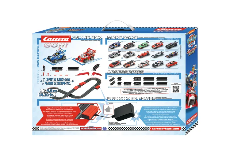 Carrera GO!!! PAW Patrol - Chase vs. Marshall Racebaan