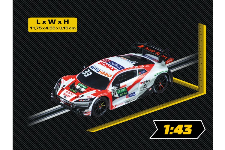 Carrera GO!!! 1:43 Audi R8 LMS GT3 evo II DTM Rast No.33 Slot Car