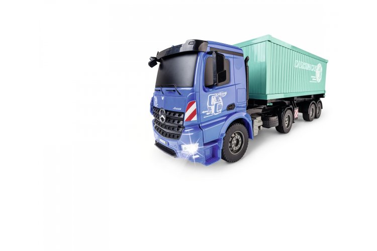 Carson RC Vrachtwagen Mercedes Arocs met Container en Trailer