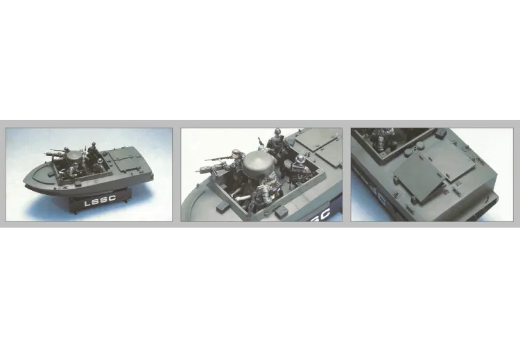 Dragon 1:35 LSSC SEAL Support Boat Vietnam War