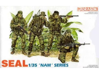1:35 Dragon 3303 LRRP - Figures - Nam Series