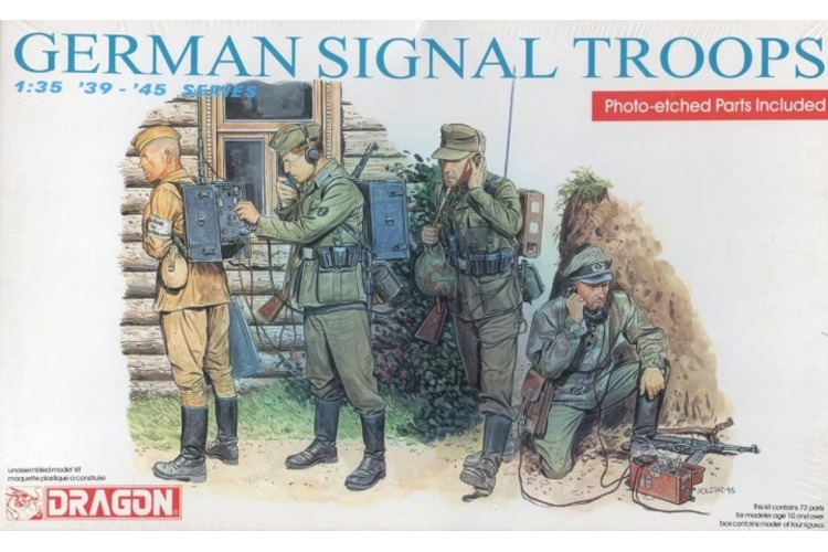 1:35 Dragon 6053 German Signal Troops - Figures