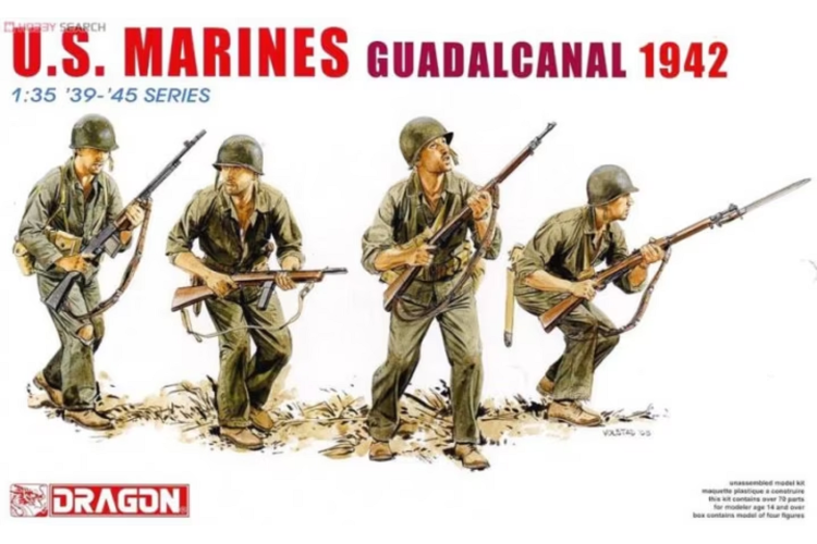 1:35 Dragon 6379 U.S. Marines - Guadalcanal 1942