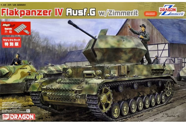1:35 Dragon 6746 Flakpanzer IV Ausf. G w/Zimmerit w/Magic Track