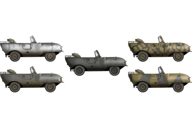 1:35 Das Werk 35012 Schwimmwagen Trippel SG 6/38 | Most-Models