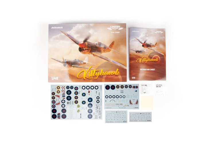 Eduard 1:48 Curtiss P-40 Kittyhawk Dual Combo Limited