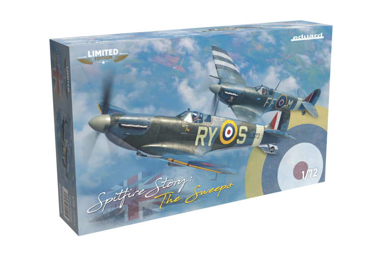 Eduard 1:72 Spitfire Story Sweeps Mk Vb Dual Combo