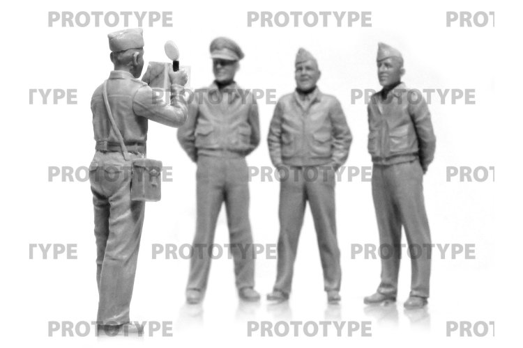 1:32 ICM 32116 Photo to remember - USAAF Pilots (1944-1945) - Figures
