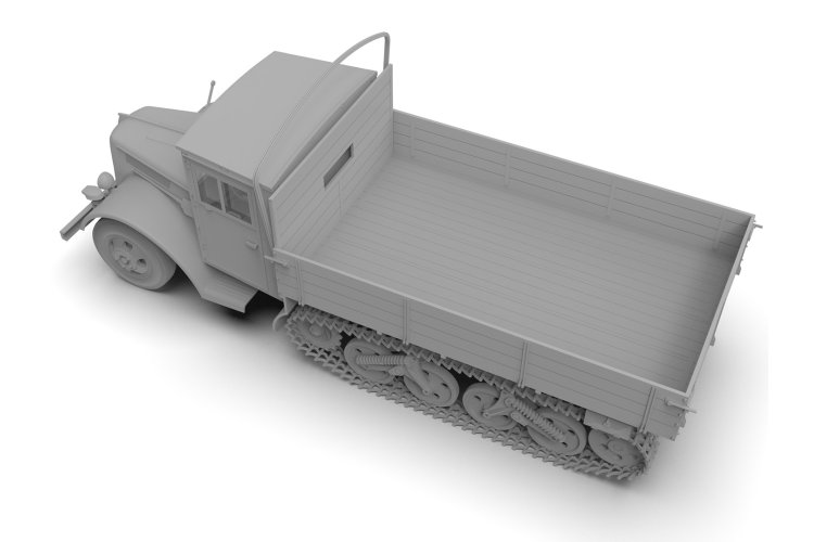 1:35 ICM 35410 WWII German Truck V3000S/SSM Maultier - Einheitsfahrerhaus