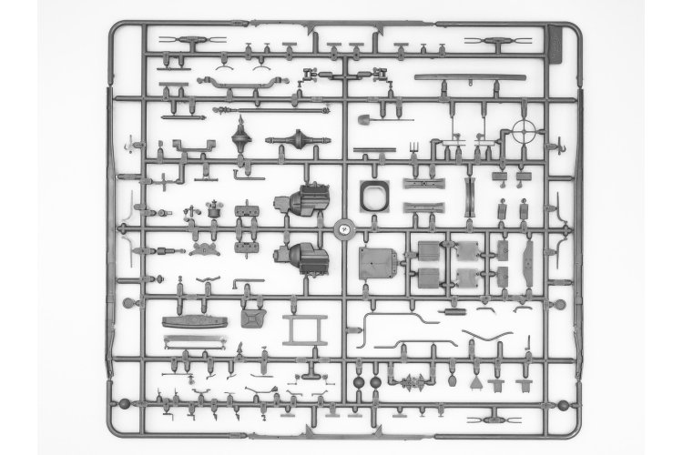 1:35 ICM 35410 WWII German Truck V3000S/SSM Maultier - Einheitsfahrerhaus