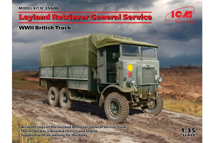 1:35 ICM 35600 Leyland Retriever General Service WWII British Truck
