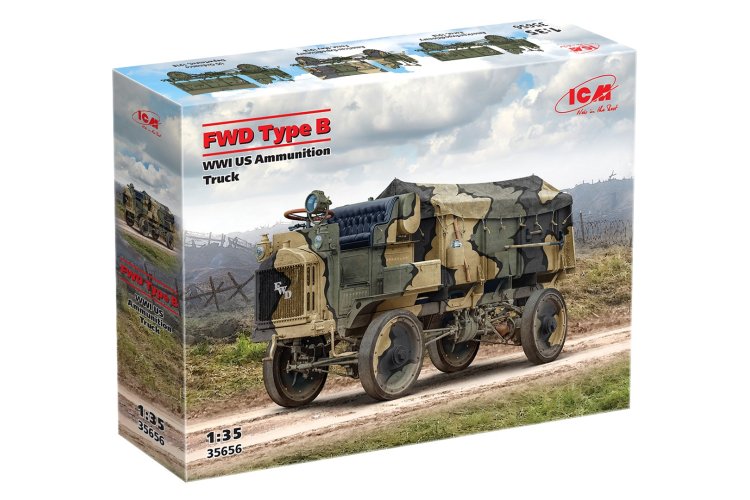 1:35 ICM 35656 FWD Type B - WWI US Ammunition Truck