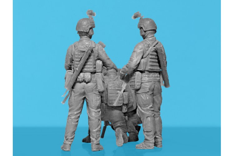 1:35 ICM 35752 Quietly came, quietly went… Diorama - Figuren