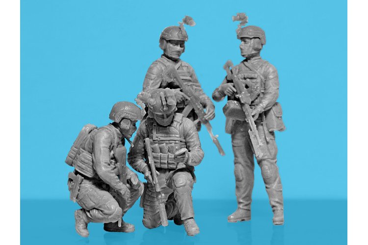 1:35 ICM 35752 Quietly came, quietly went… Diorama - Figuren