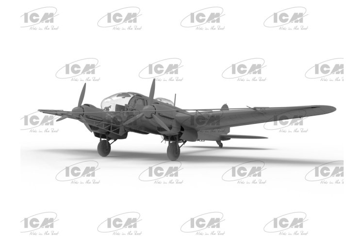 1:48 ICM 48267 Heinkel He-111H-8 Paravane - WWII German Aircraft