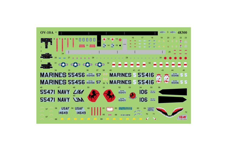1:48 ICM 48300 OV-10 Bronco, US Attack Aircraft
