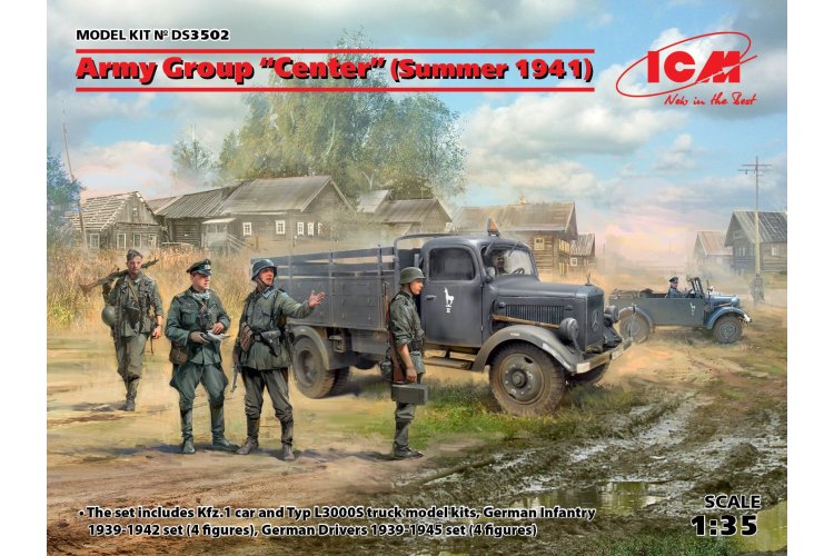 1:35 ICM DS3502 Army Group Center Summer 1941 for sale!