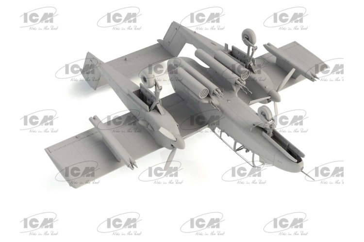1:48 ICM DS4803 Vietnam USAF Airfield - Cessna - OV-10 Bronco - Pilots ...