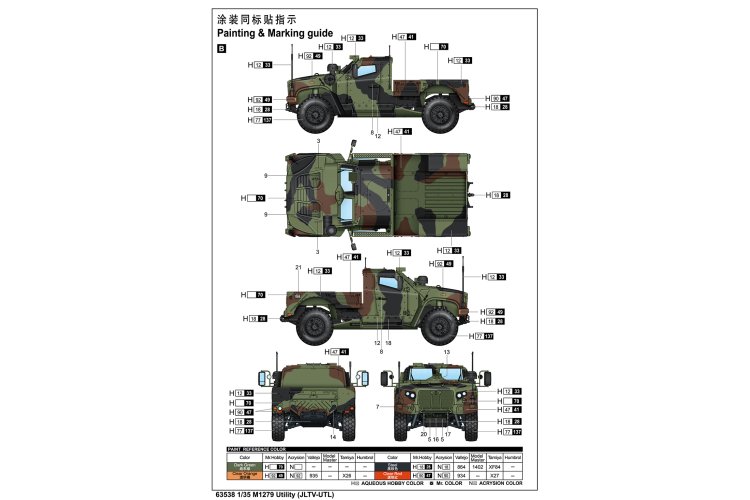 1:35 I Love Kit 63538 M1279 Utility Truck - JLTV-UTL