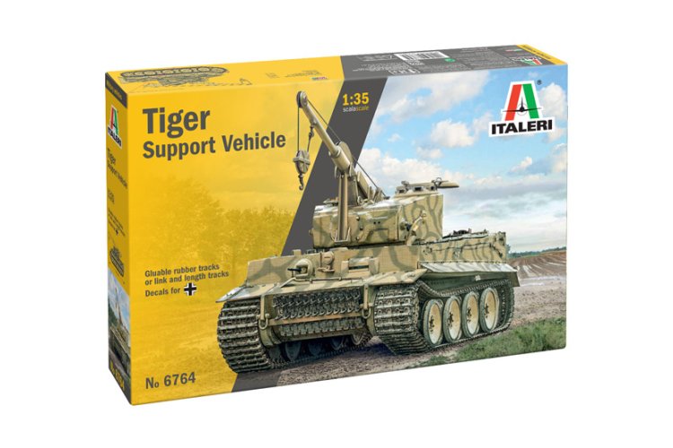 Italeri 1:35 Tiger Sd.Kfz.185 Bergingsvoertuig WWII Tank