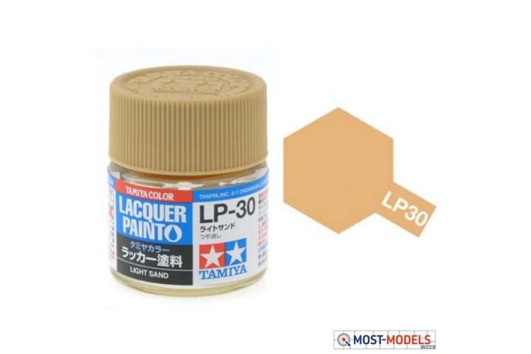 Tamiya LP-30 Light Sand - Matt - Lacquer Paint - 10ml