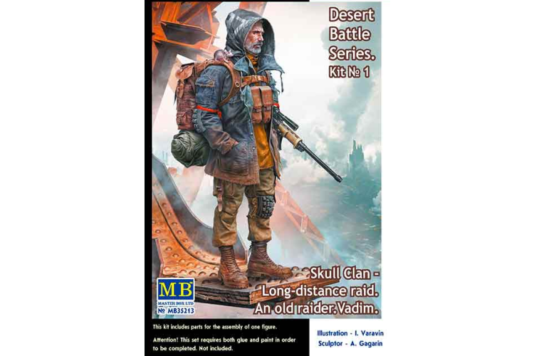 1:35 Master Box 35213 Skull Clan - Long Raid - Old Raider Vadim