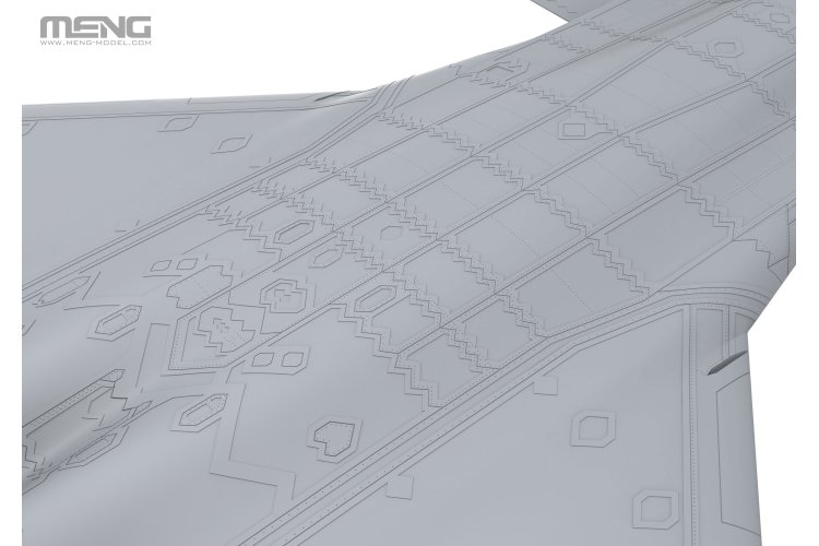 1:48 MENG LS002 Chinese J-20 Stealth Fighter Plane